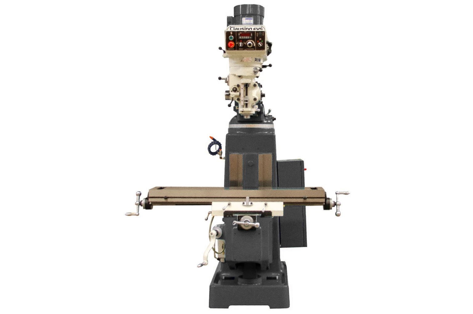 2EVS08 - Clausing Knee Mill 49” Long x 9” Wide Table - Clausing Industrial