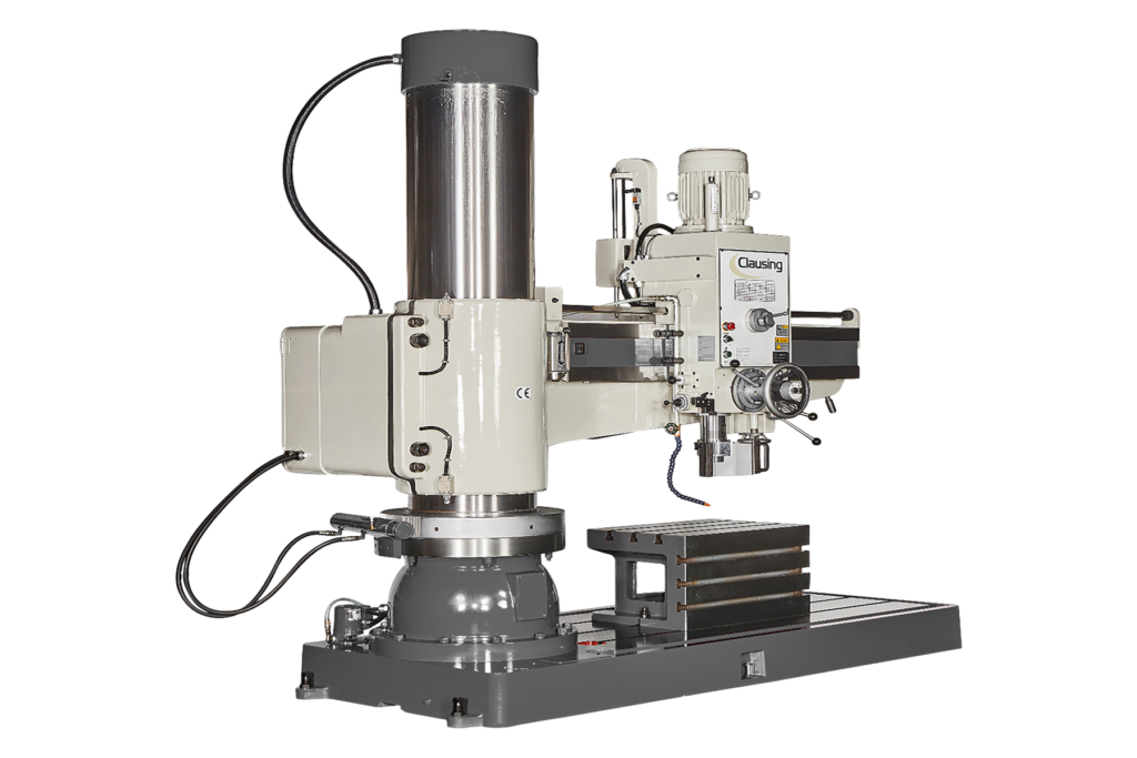 CL1600H - Clausing Radial Drill 62.2” Arm, 27.6 x 19.7 x 15.9 Box Table ...