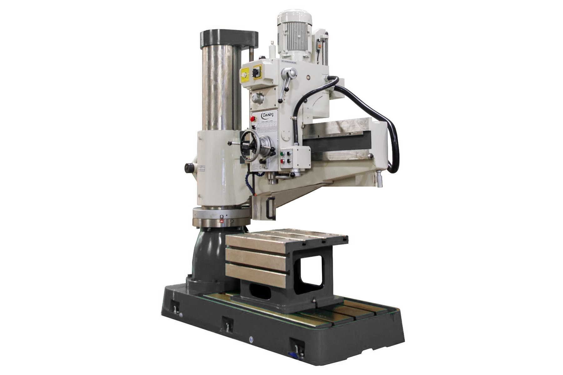 CLC1600H - Clausing Radial Drill 63” Arm, 24.8 x 19.7 x 19.7 Box Table ...
