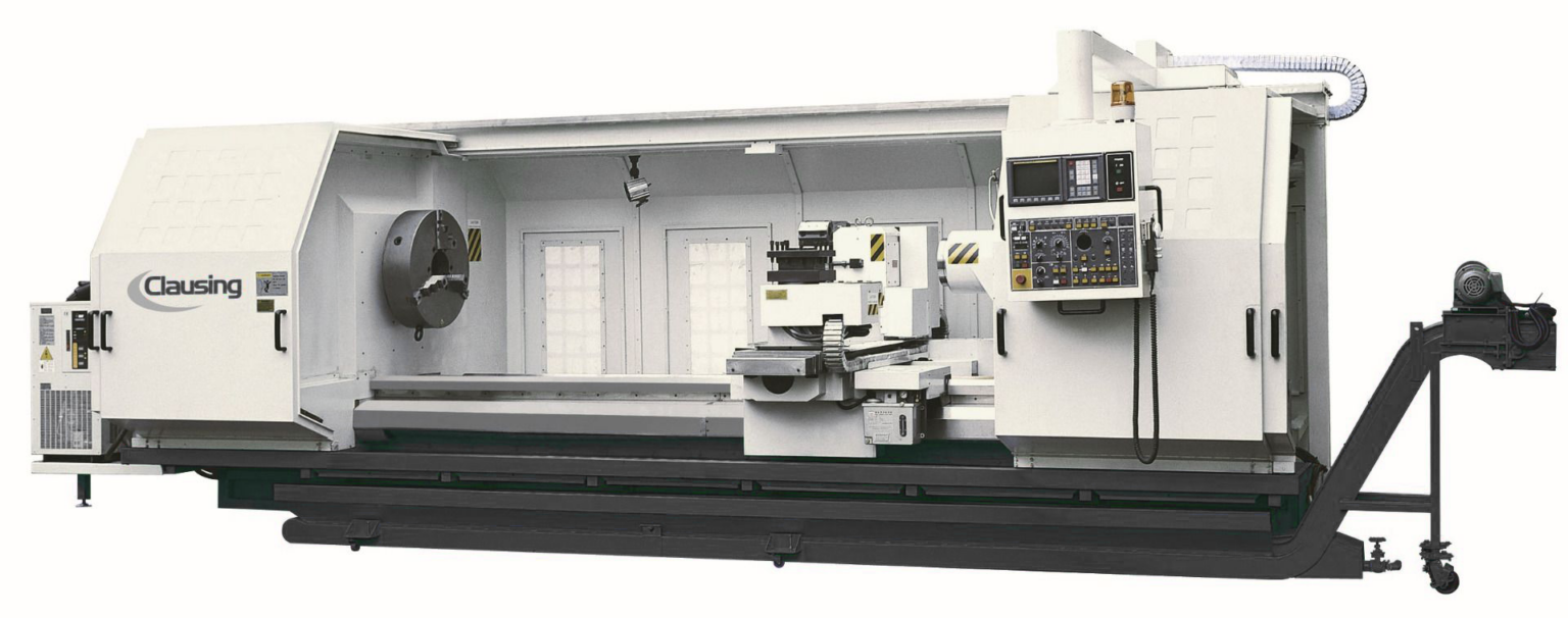 Clausing Large Swing CNC Lathes - Clausing Industrial